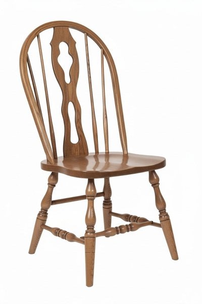 Fiddleback Windsor Chair - Amish Handcrafted Solid Wood Dining Chairs