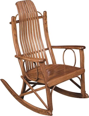Amish Rockers & Gliders for Exceptional Comfort and Relaxation