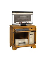 Amish Hardwood Armoire Desks by DutchCrafters Amish Furniture