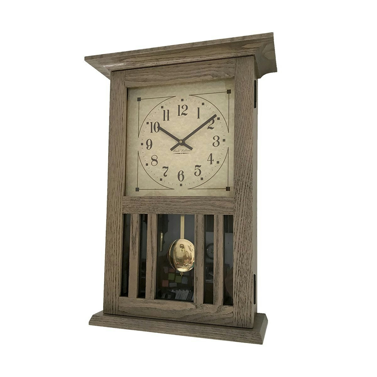 Mission Wall Clock from DutchCrafters Amish Furniture