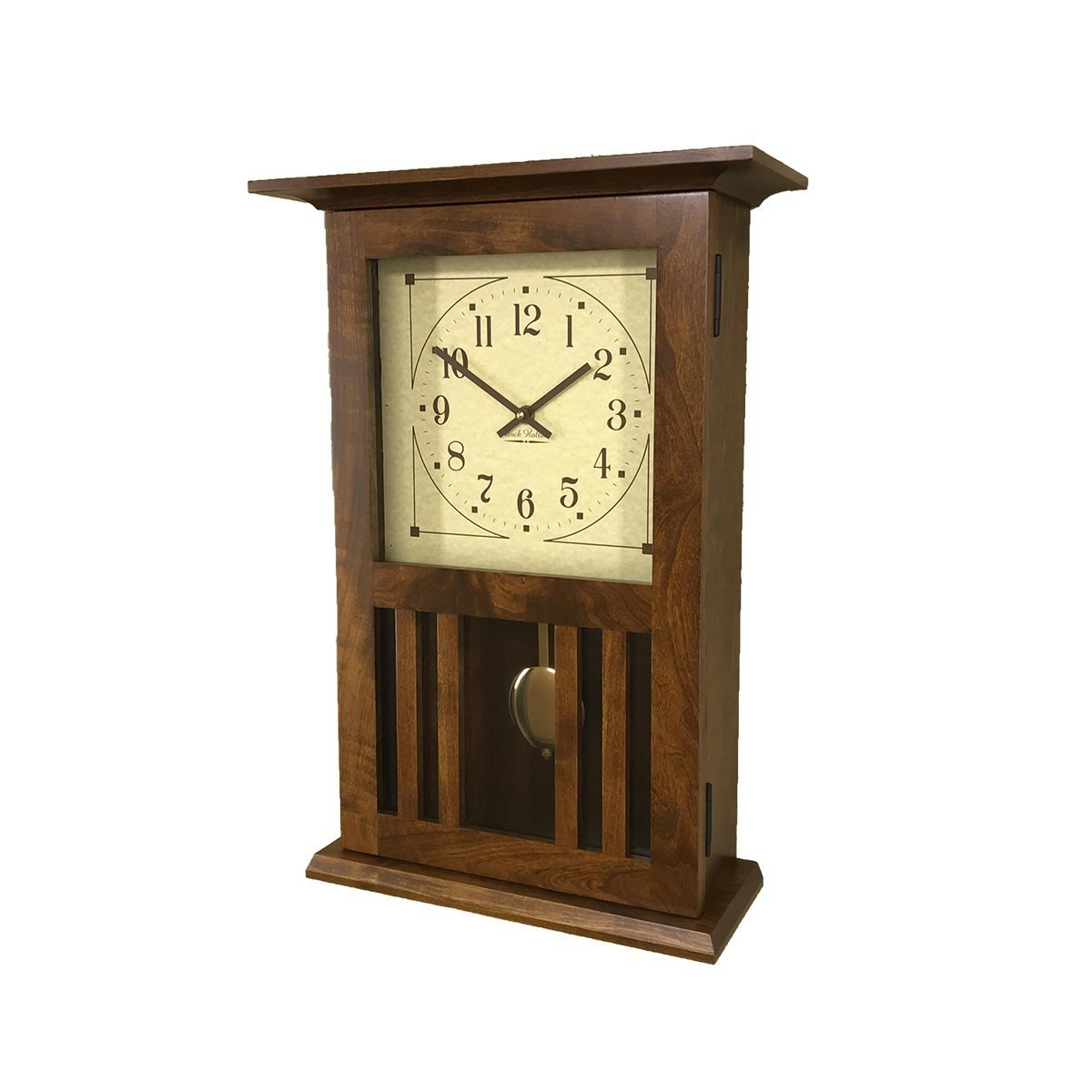 Mission Wall Clock from DutchCrafters Amish Furniture
