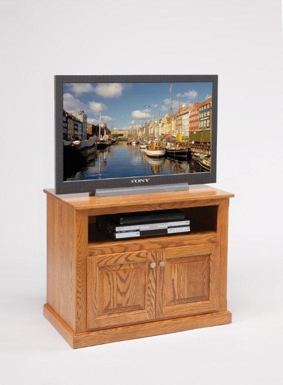 Shaker Style 36" TV Stand with Doors from DutchCrafters