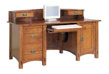 Amish Solid Wood Computer Desks by DutchCrafters Amish Furniture