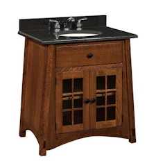 Amish Bathroom Vanities and Vanity Cabinets
