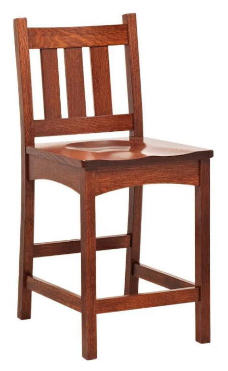 Amish Counter and Bar Stools - Durable Solid Wood | - Page 4