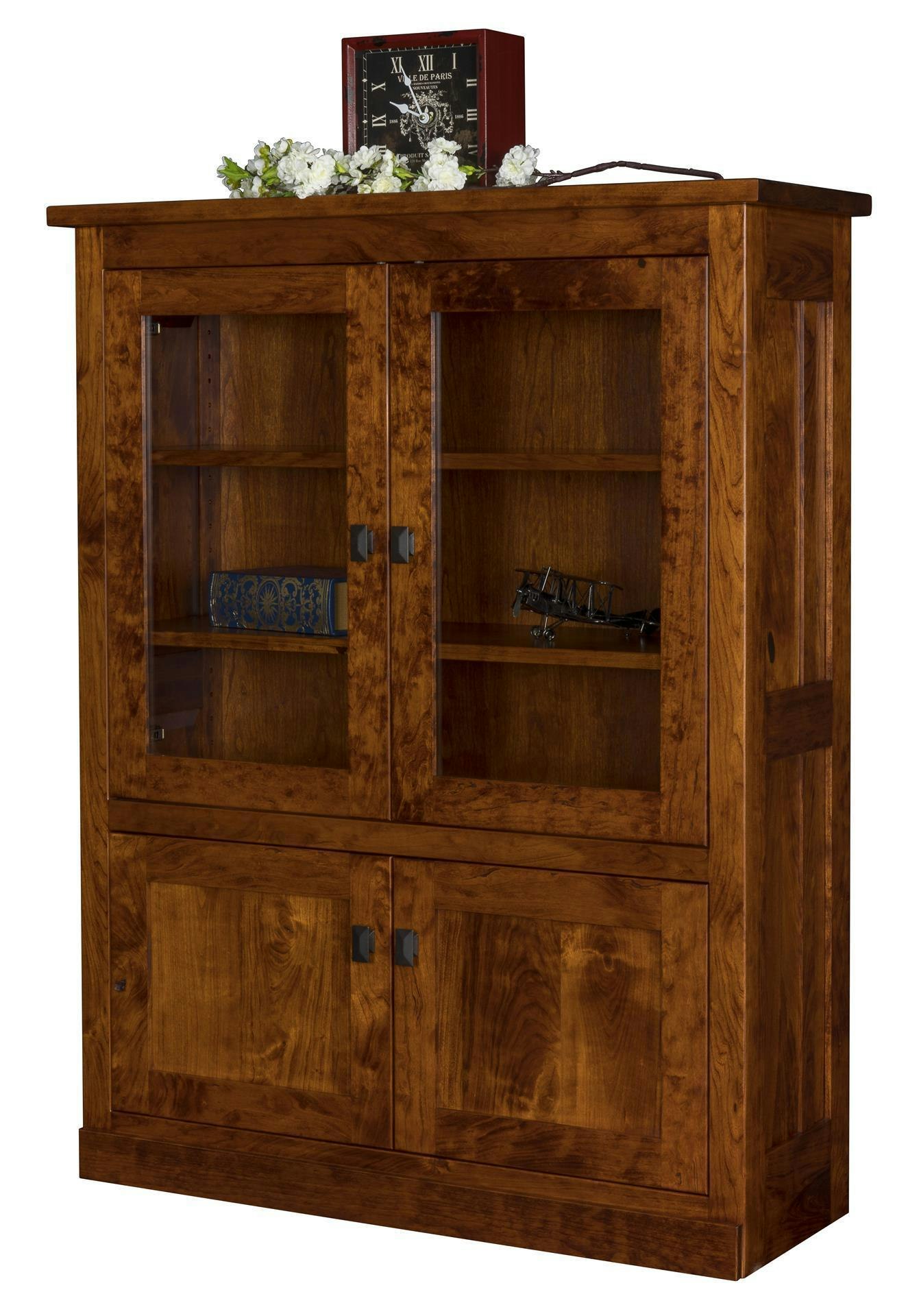 Meridian Bookcase from DutchCrafters Amish Furniture