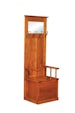 Amish Made Wood Hall Trees from DutchCrafters