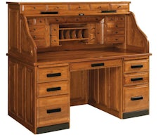 Quality Amish Roll Top Desks by DutchCrafters Amish Furniture