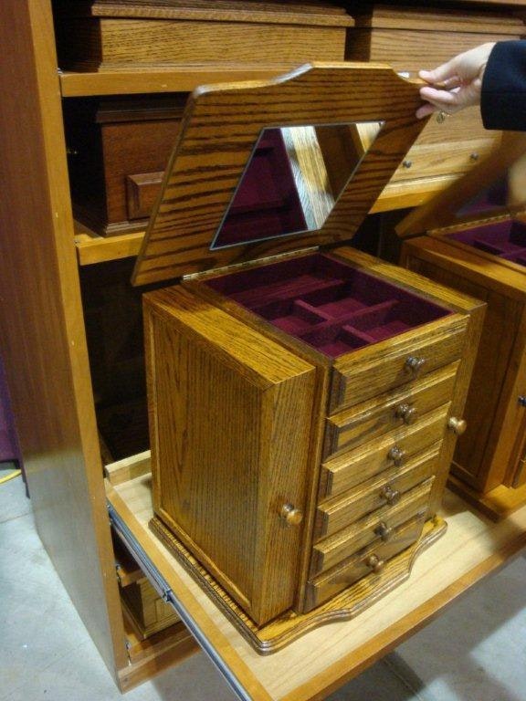 Deluxe Shaker Jewelry Chest from DutchCrafters