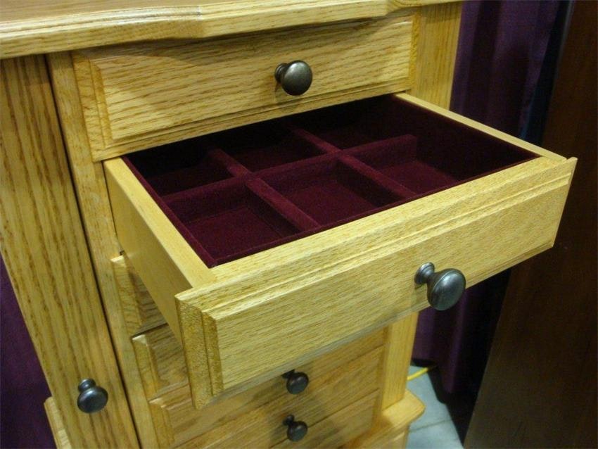 Large Jewelry Chests and Boxes | Amish Handcrafted Solid Wood
