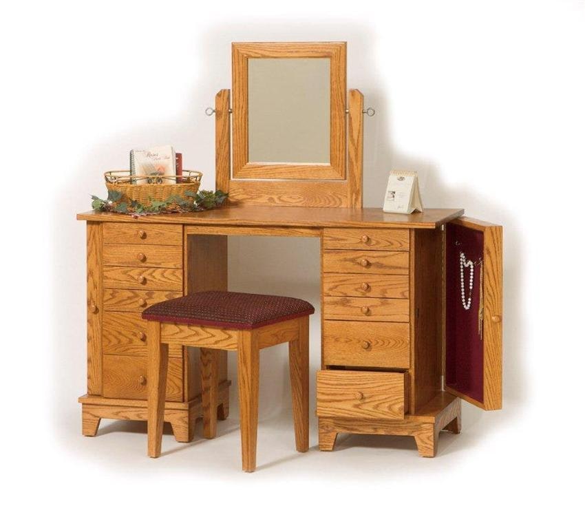 Shaker Dressing Table from DutchCrafters Amish Furniture