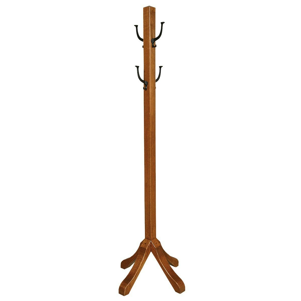 Standing Wood Mission Coat Rack from DutchCrafters Amish Furniture