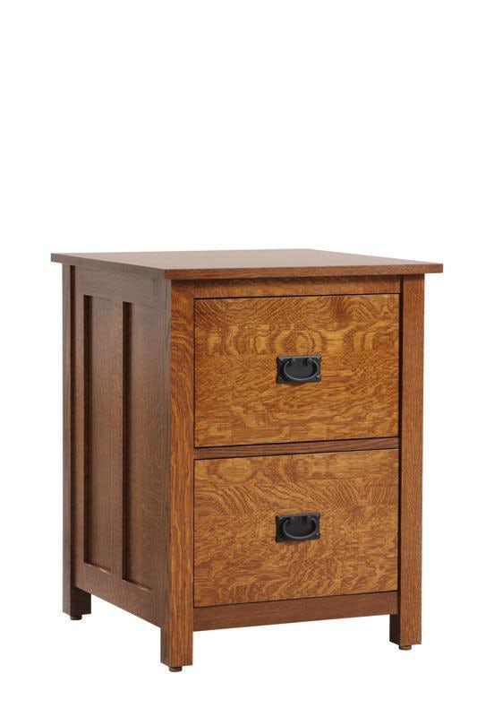 Coventry Mission Two Drawer File Cabinet from DutchCrafters Amish