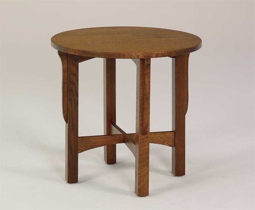 Lancaster 26" Round End Table from DutchCrafters Amish Furniture
