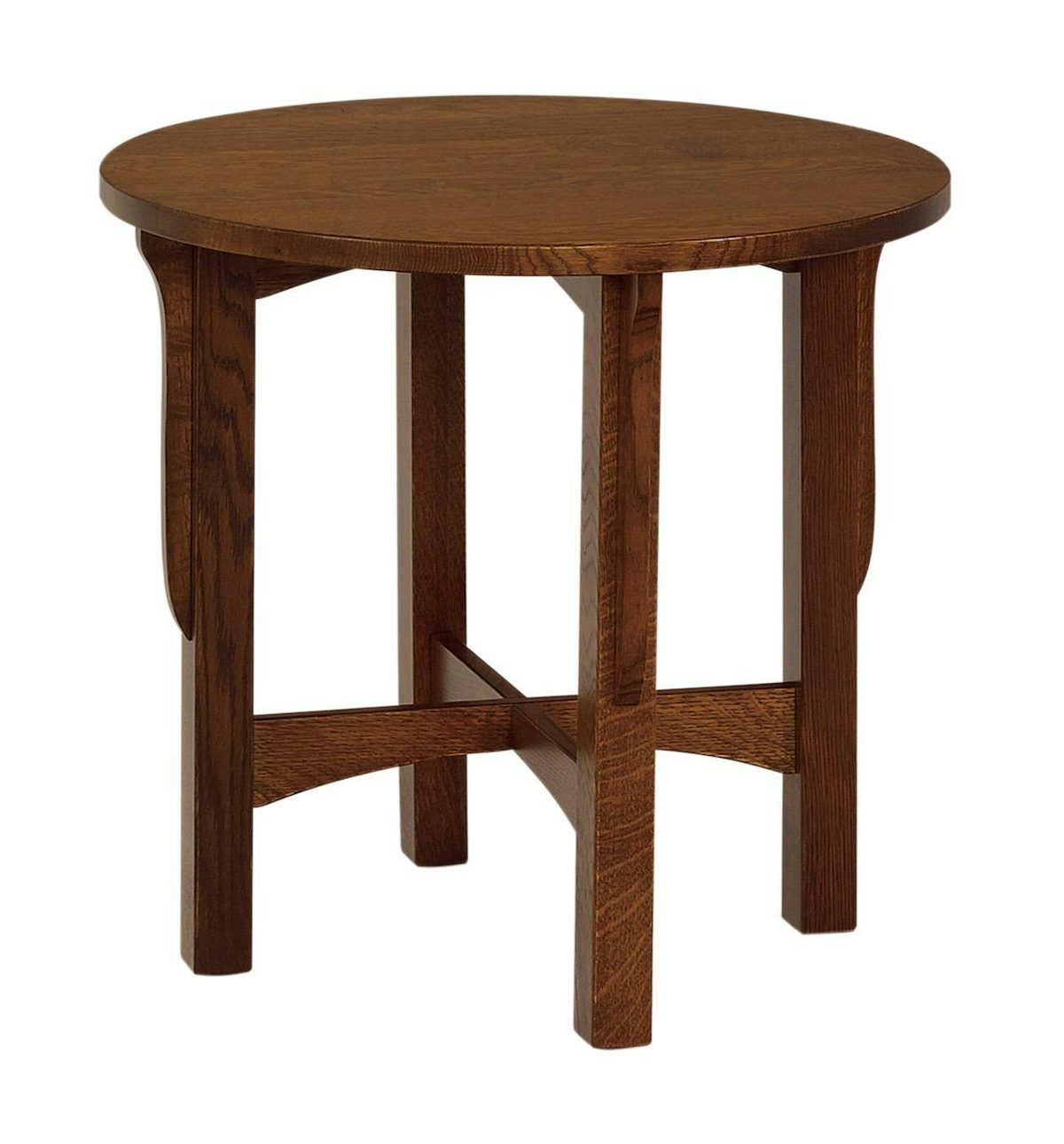 Lancaster 26" Round End Table from DutchCrafters Amish Furniture