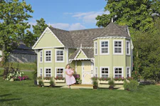 Charming Outdoor Playhouses | Custom Amish Made | DutchCrafters