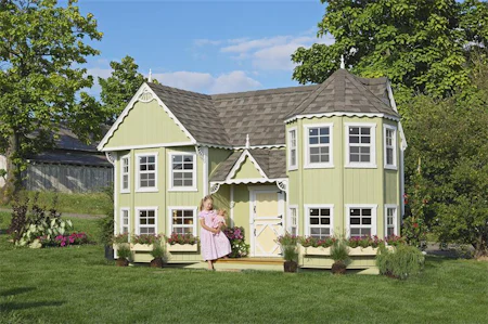 Charming Outdoor Playhouses | Custom Amish Made | DutchCrafters