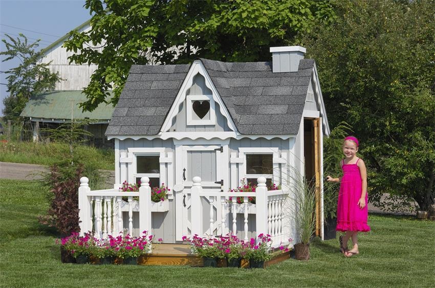 Victorian Playhouse Kit from DutchCrafters Amish Furniture