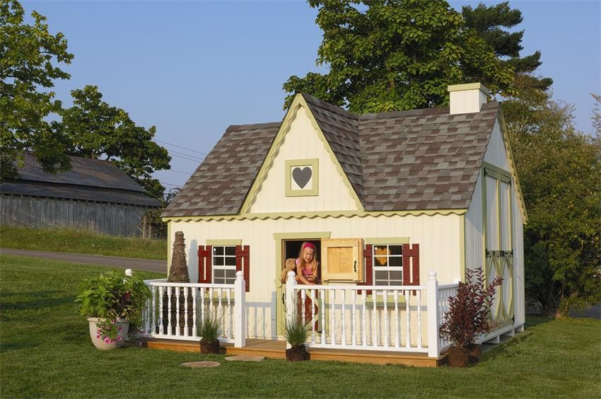 Victorian Playhouse Kit from DutchCrafters Amish Furniture