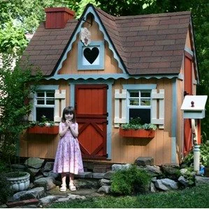 Victorian Playhouse Kit from DutchCrafters Amish Furniture