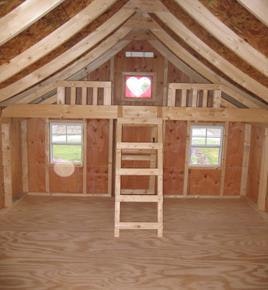 Gingerbread Cottage Playhouse Kit from DutchCrafters Amish Furniture