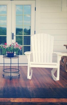 Amish Made Porch Rockers and Poly Rockers from DutchCrafters Amish