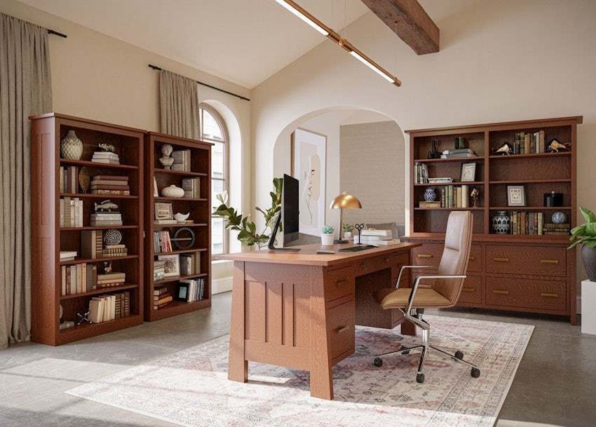 Meridian Executive Desk from DutchCrafters