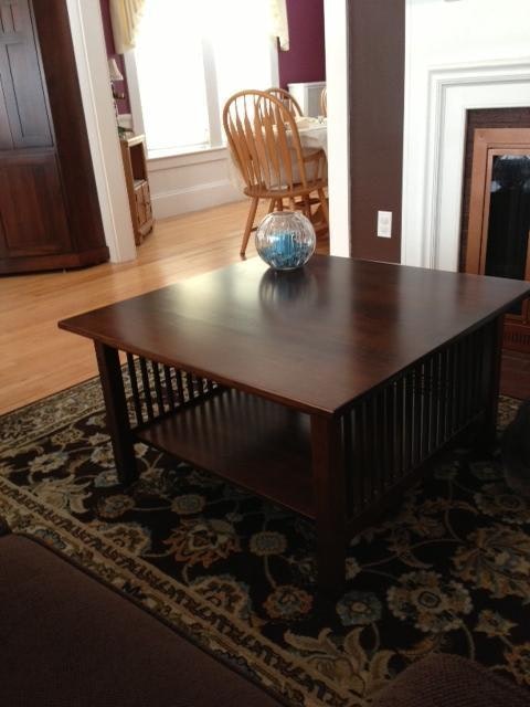 American Mission Square Coffee Table