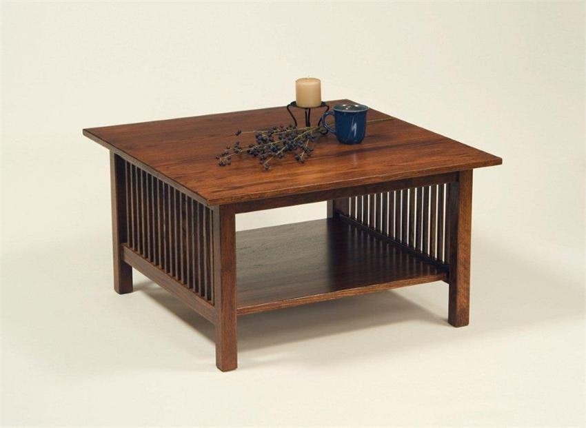 American Mission Square Coffee Table