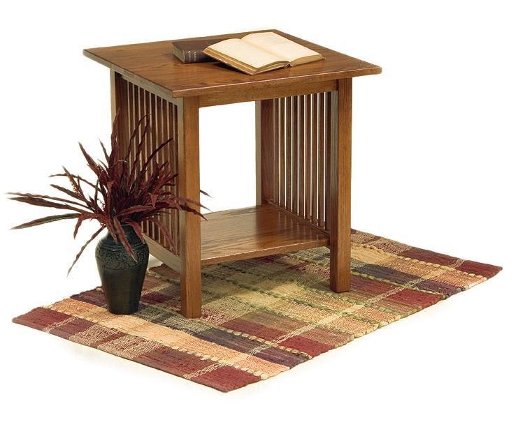 Amish American Mission Large End Table from DutchCrafters Amish