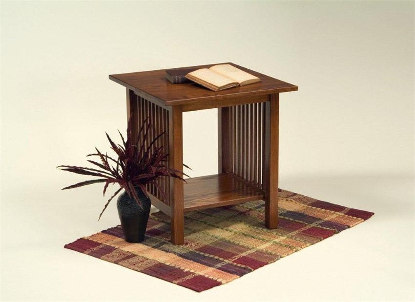 Amish American Mission Large End Table from DutchCrafters Amish
