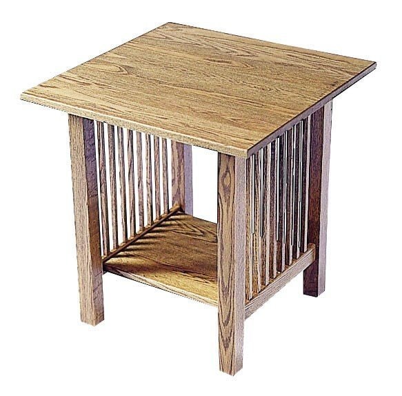 Amish American Mission Large End Table from DutchCrafters Amish