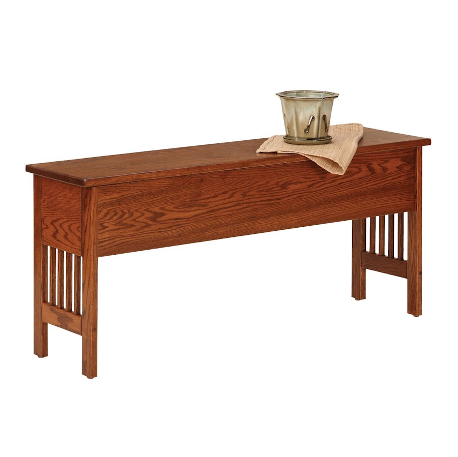 42" Mission Backless Storage Bench from DutchCrafters Amish Furniture