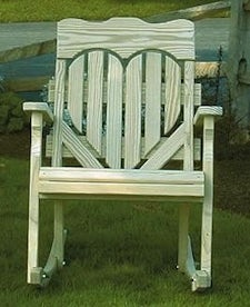 Amish Made Porch Rockers and Poly Rockers from DutchCrafters Amish