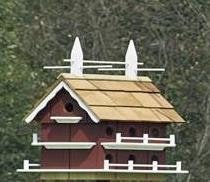 Colonial Martin House with 14 Compartments - Amish Handcrafted USA