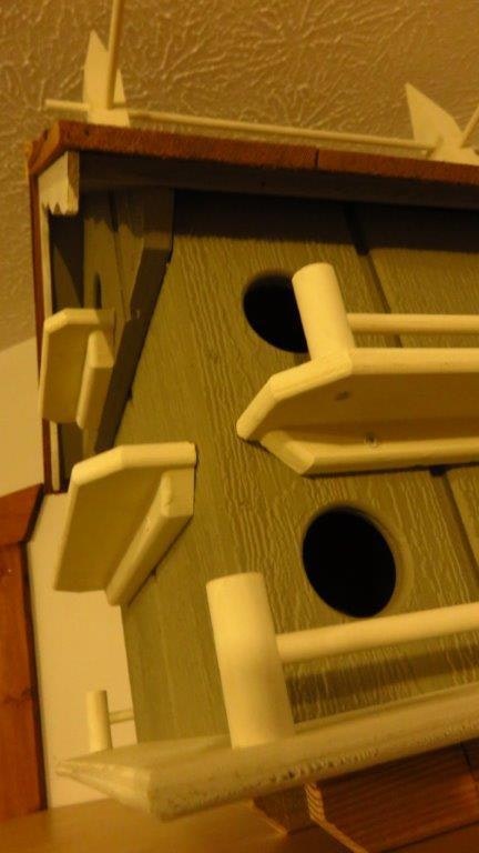 Colonial Martin House with 14 Compartments - Amish Handcrafted USA