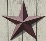Large Painted Metal Barn Star from DutchCrafters Amish Furniture