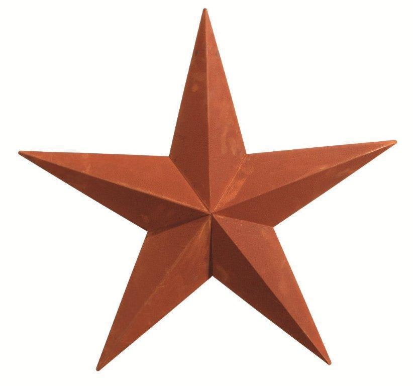 Large Painted Metal Barn Star from DutchCrafters Amish Furniture