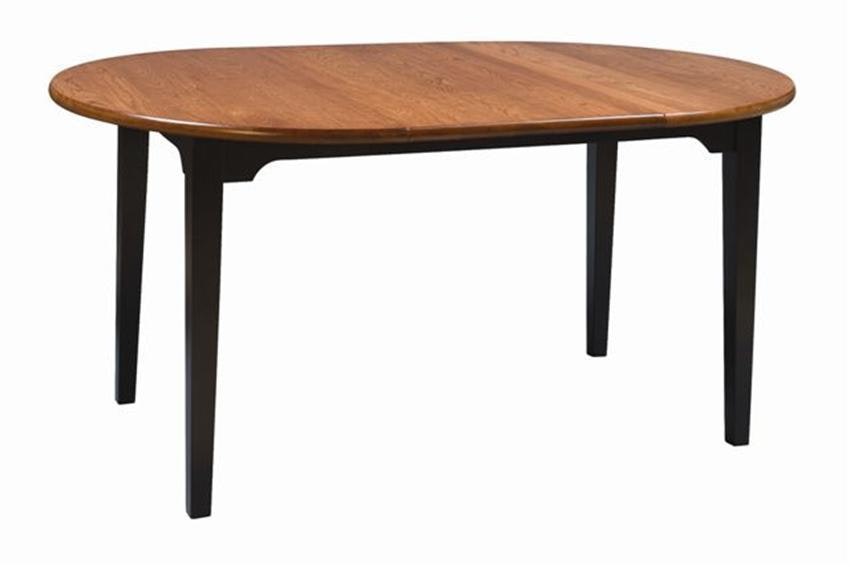 Custom Made Kenner Round Extension Dining Table from DutchCrafters