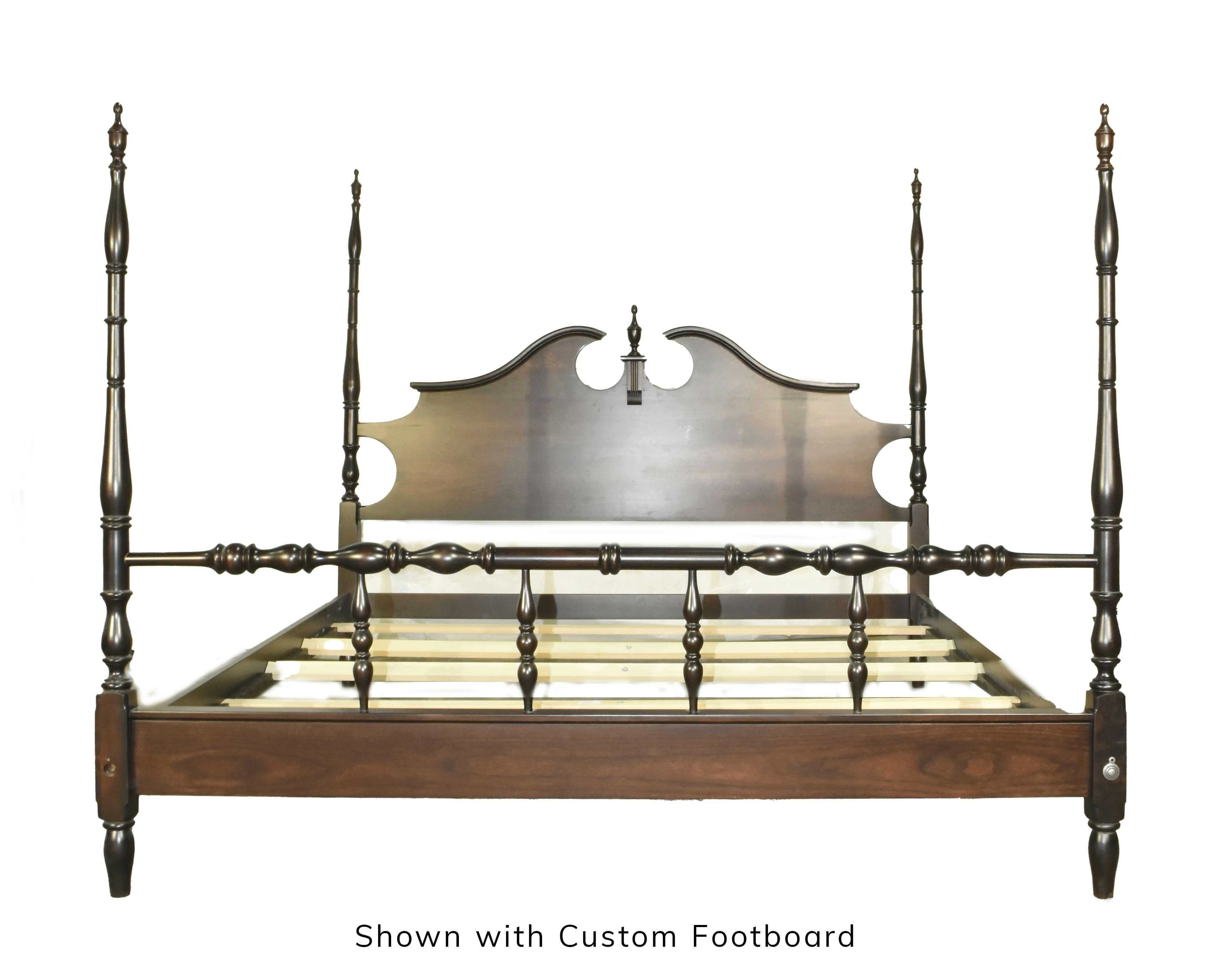 Pediment Poster Bed from DutchCrafters Amish Furniture
