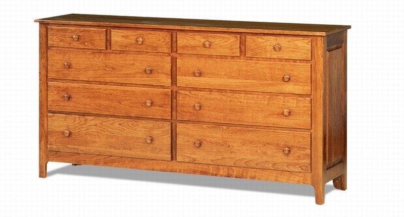 Handcrafted Ivy Shaker Master Dresser from DutchCrafters Amish