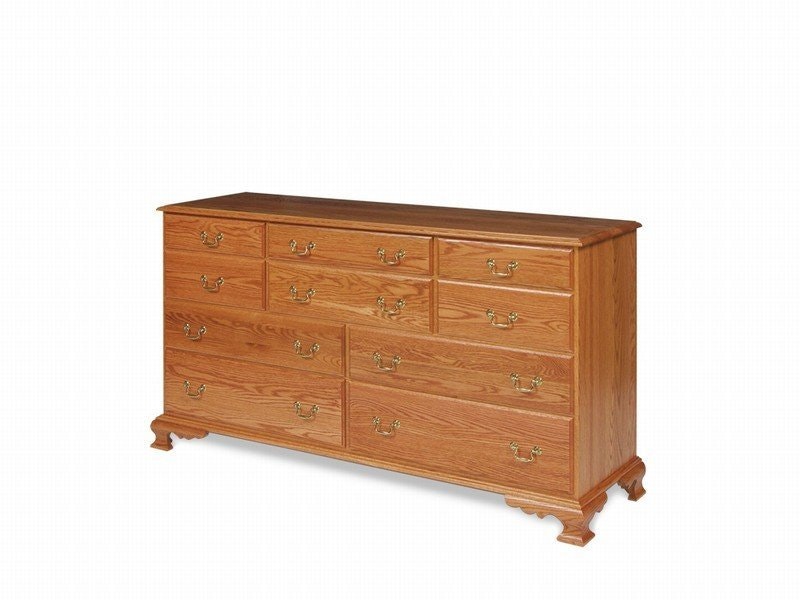 Colonial Triple Dresser from DutchCrafters Amish Furniture