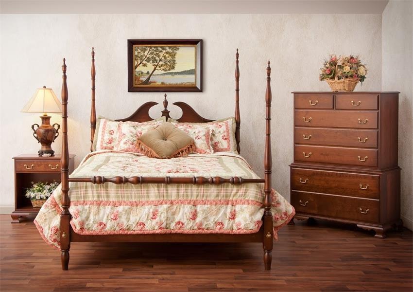 Open Leora Nightstand from DutchCrafters Amish Furniture