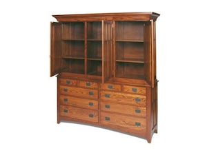 Kenneth Mission Mule Chest of Drawers from DutchCrafters Amish