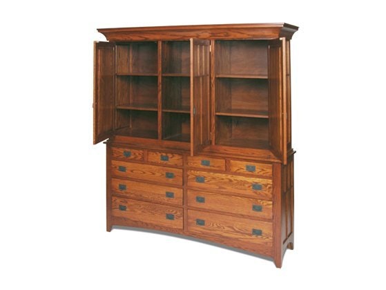 Kenneth Mission Mule Chest of Drawers from DutchCrafters Amish