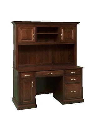Amish Solid Wood Computer Desks by DutchCrafters Amish Furniture