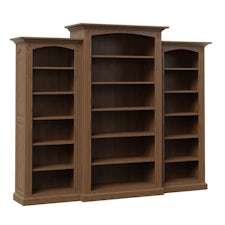 Solid Wood Bookcases from DutchCrafters Amish Furniture