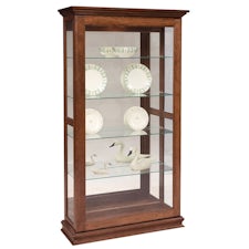 Amish Furniture Curio Cabinets and Display Cases from DutchCrafters