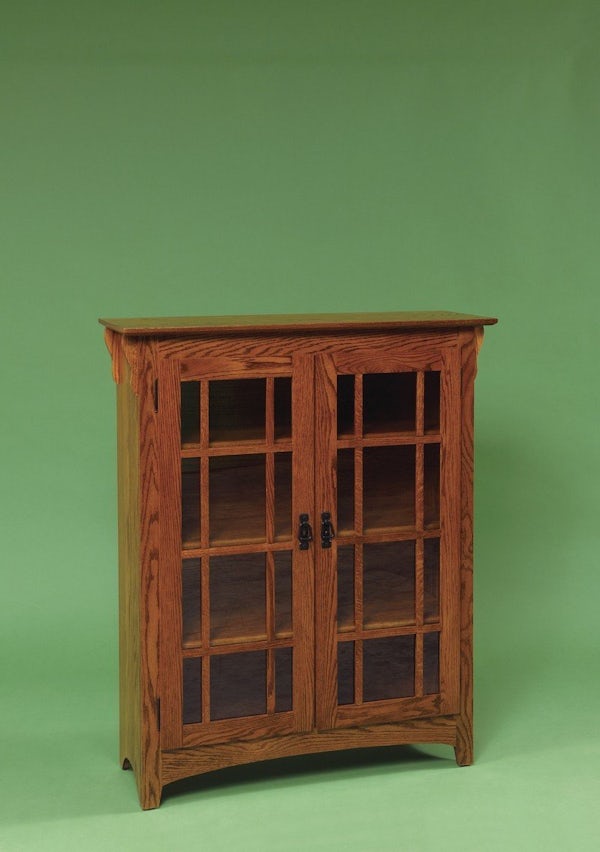 Double Door Small Mission Bookcase from DutchCrafters