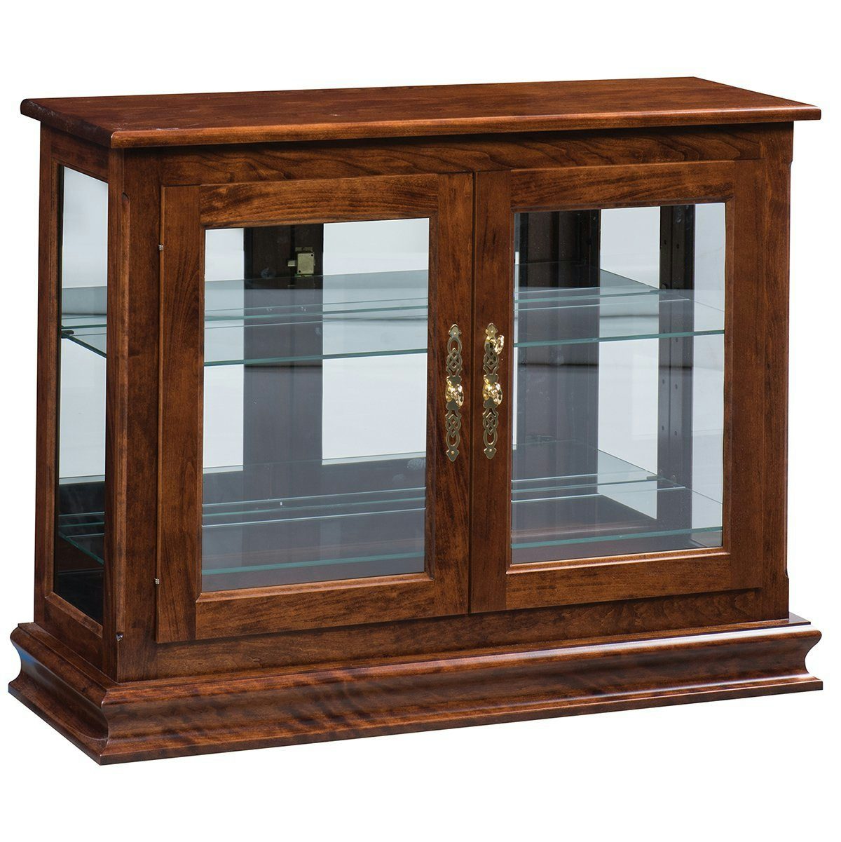 Barnett Curio Cabinet from DutchCrafters Amish Furniture